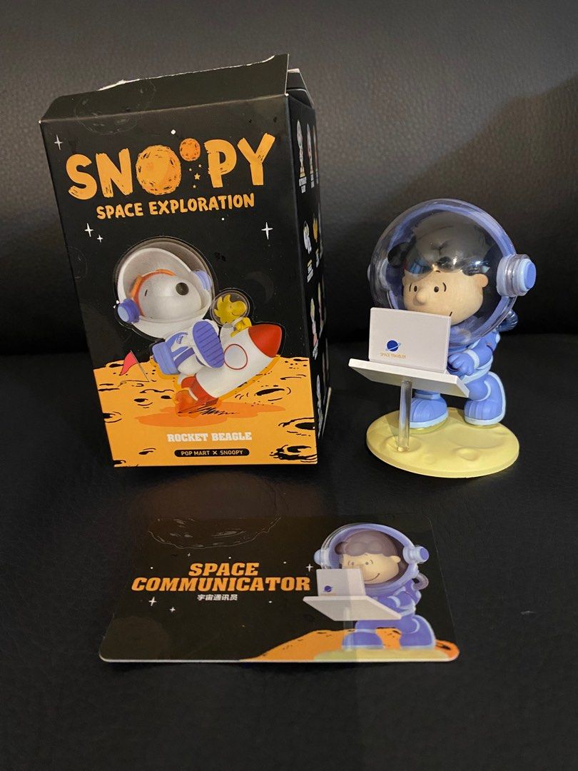 Snoopy space exploration pop mart - sally space communicator, Hobbies ...