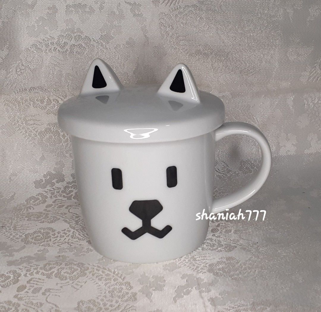 Softbank-Otosan Shiba-Inu Dog Novelty Dad Mug with Lid, Furniture ...