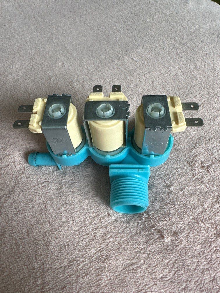 Triple Inlet Solenoid Water Valve Replacement kit for Washing Machine ...