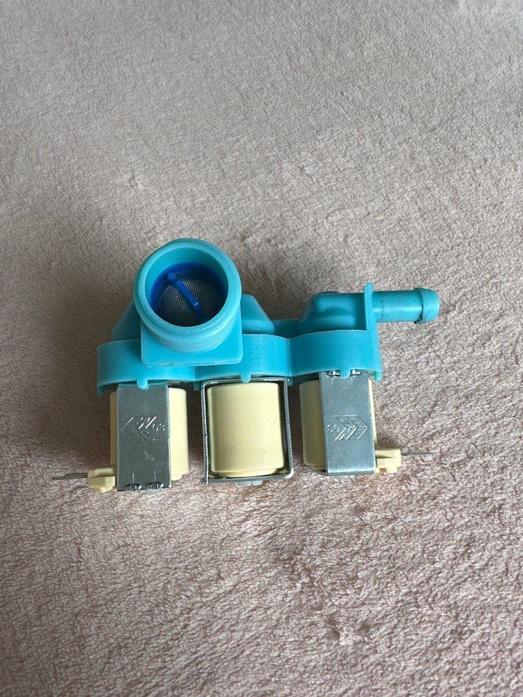 Triple Inlet Solenoid Water Valve Replacement kit for Washing Machine ...