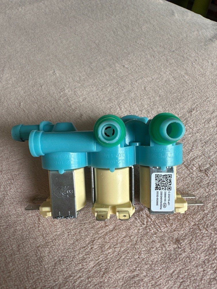 Triple Inlet Solenoid Water Valve Replacement kit for Washing Machine ...
