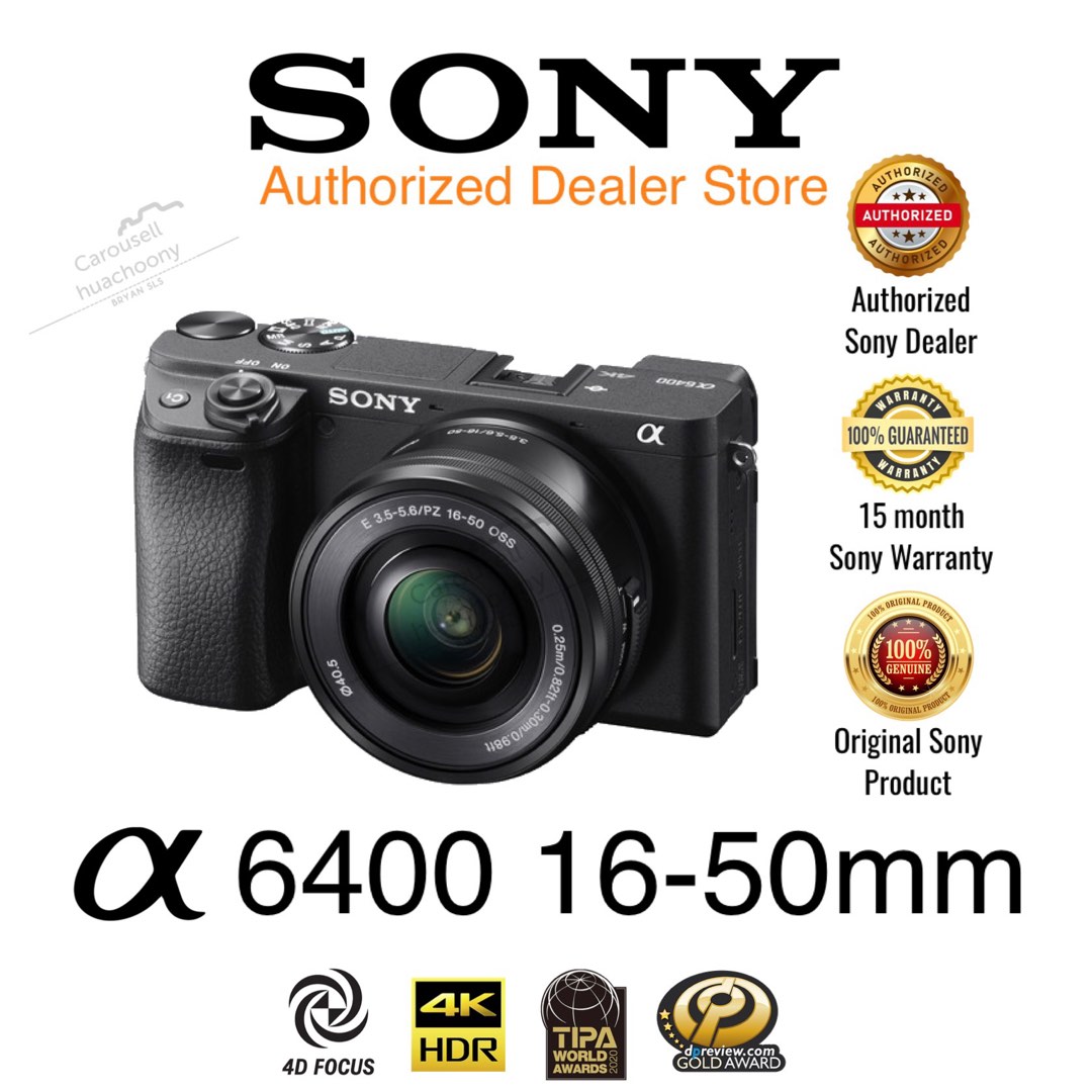 SONY A6400 16-50mm [ 2023 PROMOTION ] | ALPHA 6400 | A 6400 | ILCE-6400 ...