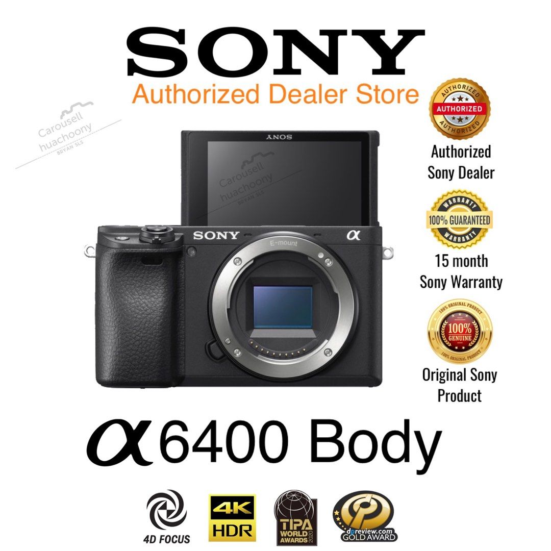SONY A6400 BODY [ 2023 PROMOTION ] | ALPHA 6400 | A 6400 | ILCE-6400, Photography, Cameras on ...