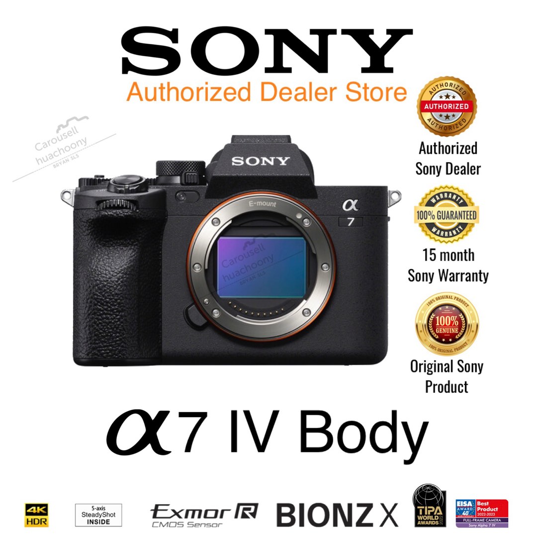 SONY A7 IV BODY [ 2023 PROMOTION ] | A7IV | A7M4 | A7MK4 | A7 MARK 4 ...
