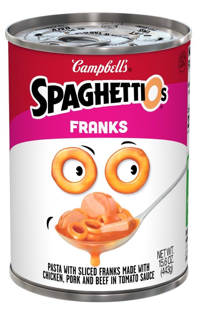 SpaghettiOs Canned Pasta, Food & Drinks, Packaged & Instant Food on ...