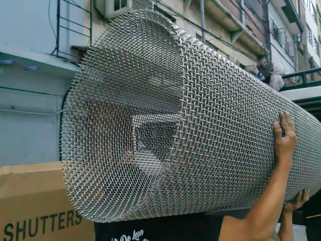 Stainless Wire Mesh Crimp Type, Commercial & Industrial, Industrial ...