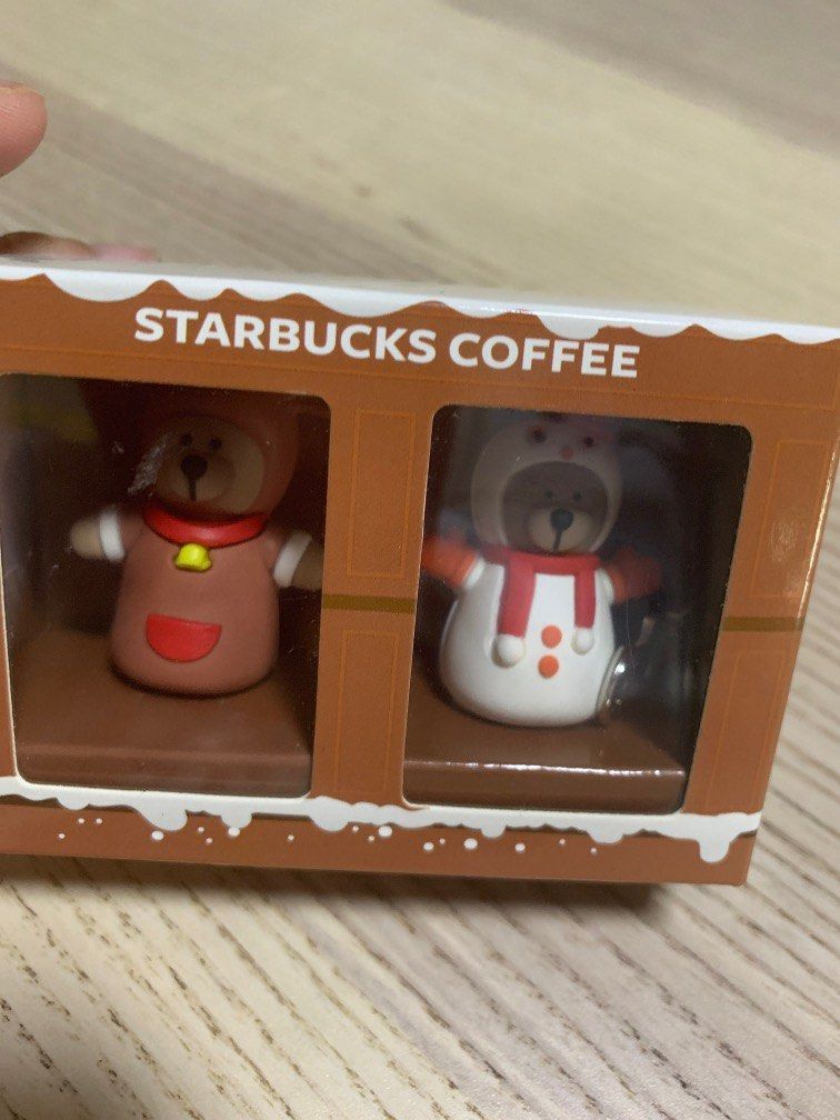 Starbucks keychain - bears, Hobbies & Toys, Toys & Games on Carousell