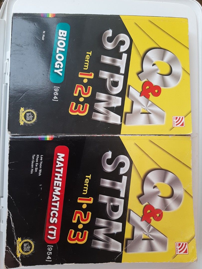 STPM form 6 biology &mathematics, Hobbies & Toys, Books & Magazines ...