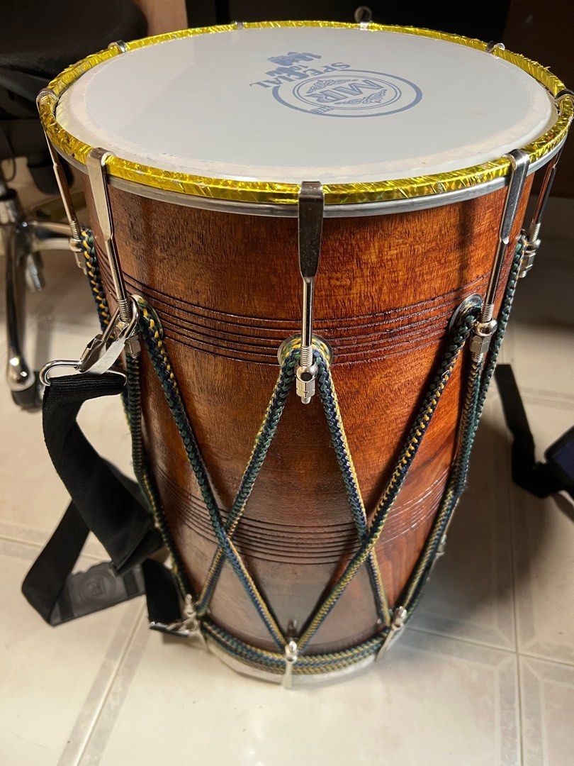 Straight Barrel Bhangra Dhol - NEW and UNUSED, Hobbies & Toys, Music ...