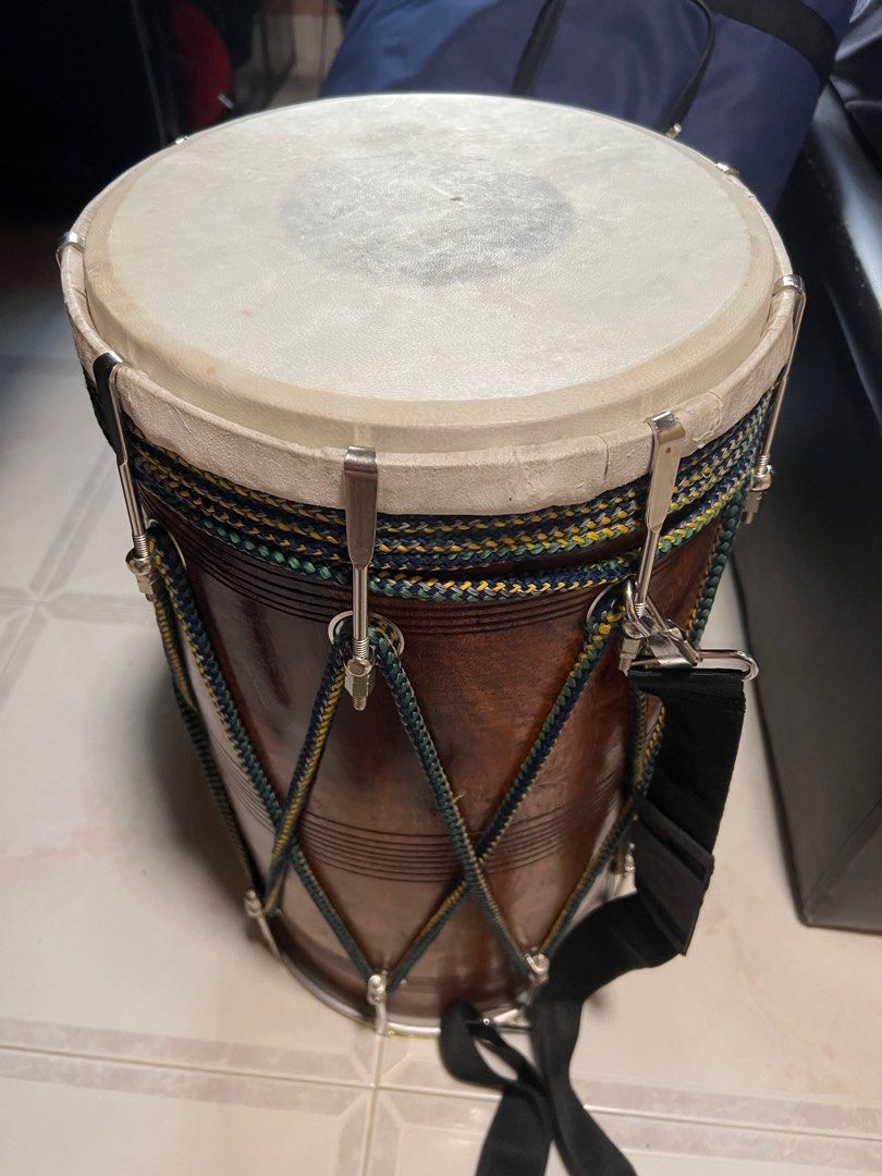 Straight Barrel Bhangra Dhol - NEW and UNUSED, Hobbies & Toys, Music ...