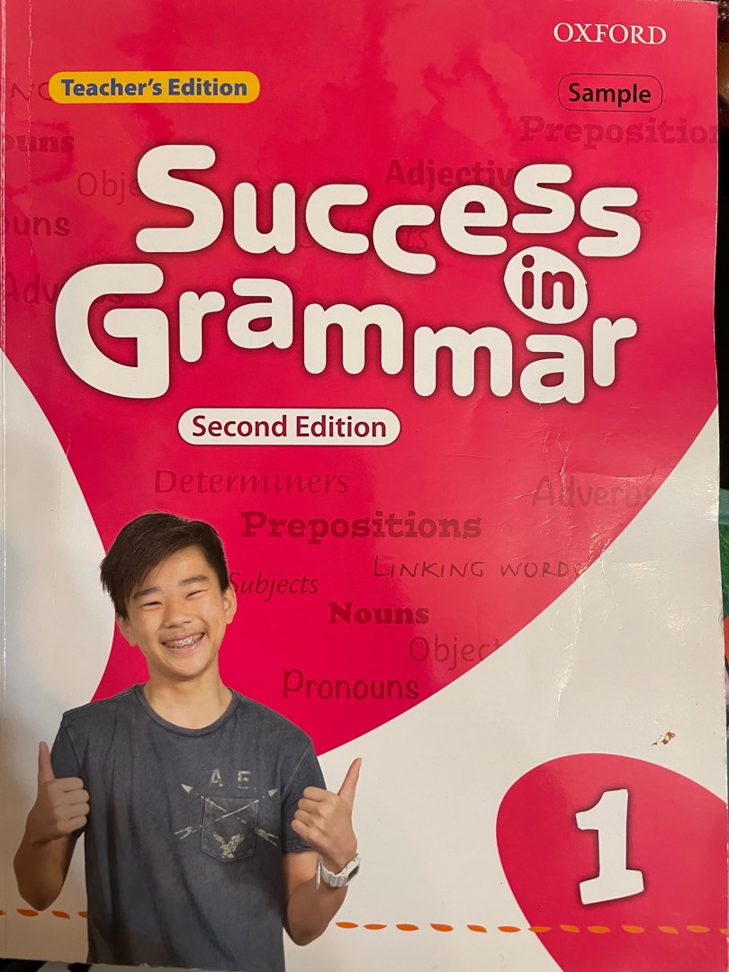 Success in grammar book 1 teacher edition, 興趣及遊戲, 書本 & 文具, 書本及雜誌 - 補充練習 ...