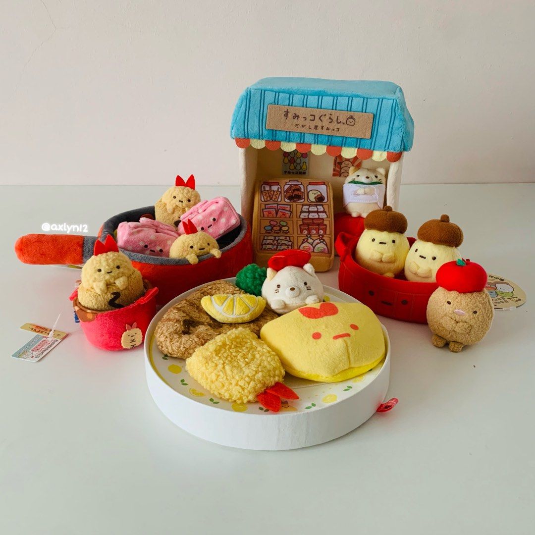 sumikko gurashi food theme tenori, 2017 bento, kuji, candy shop: neko ...