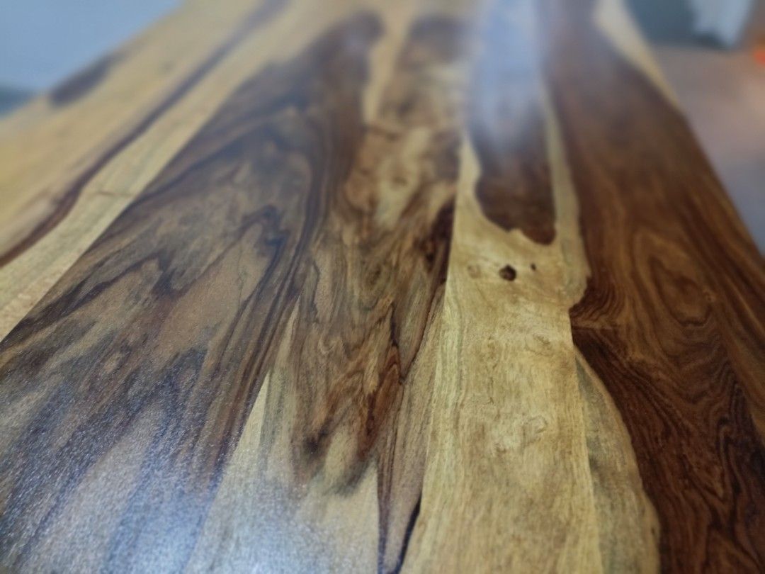 SUNDALI INDUSTRI Series Solid Wood Dining Table, Furniture & Home ...