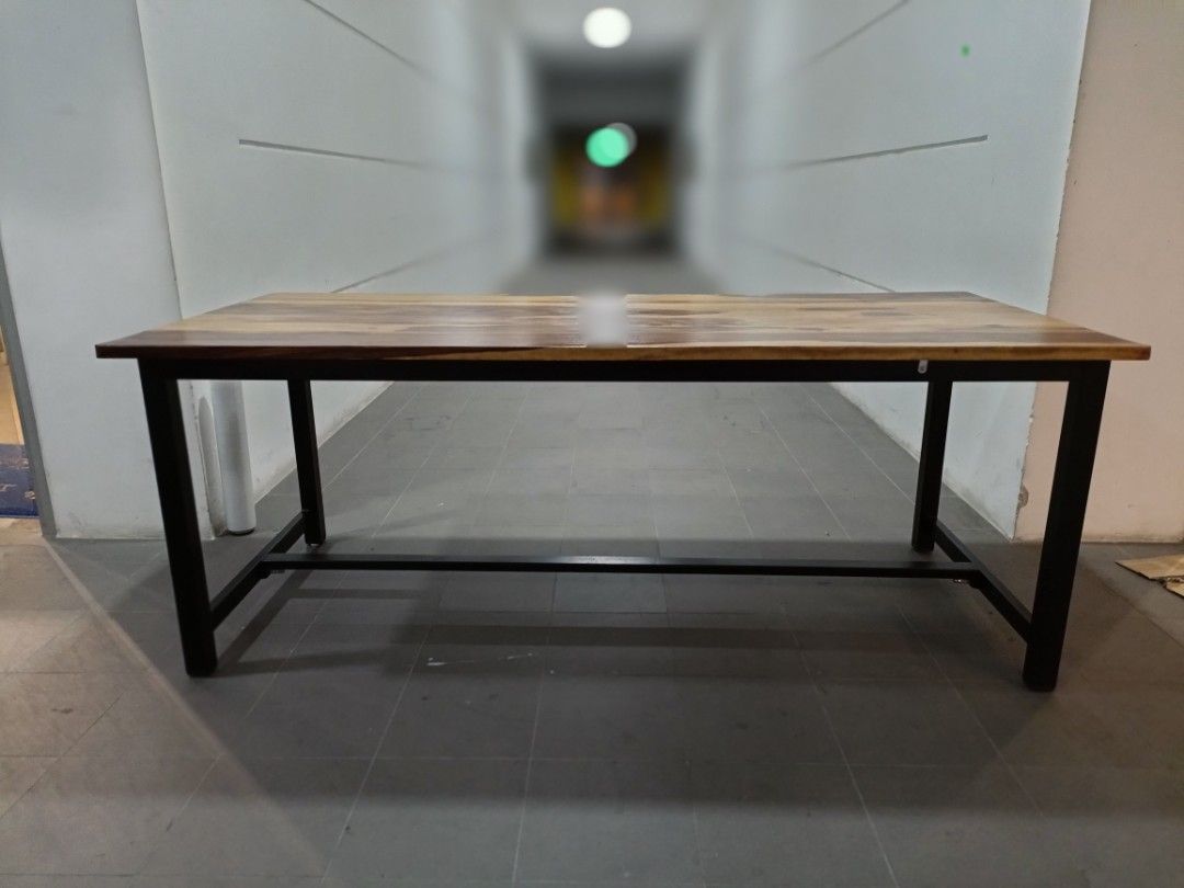 SUNDALI INDUSTRI Series Solid Wood Dining Table, Furniture & Home ...