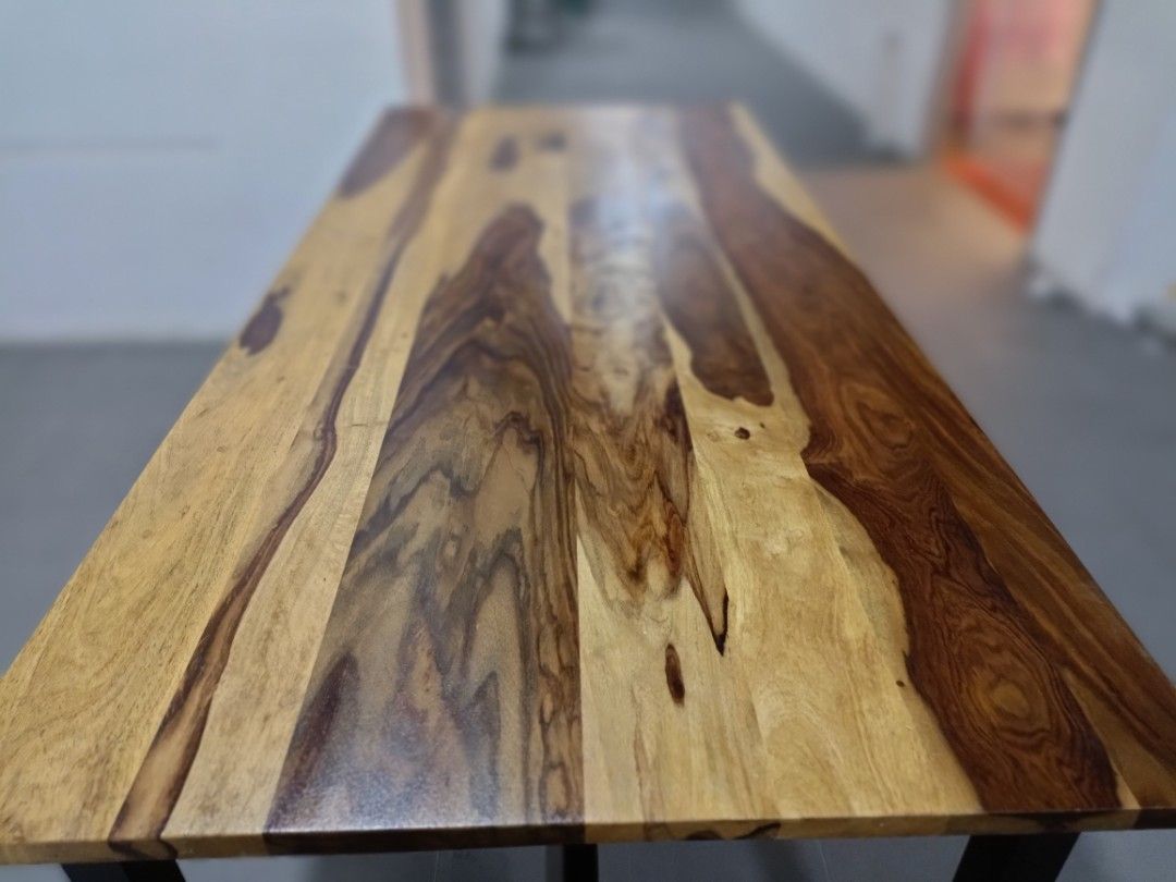 SUNDALI INDUSTRI Series Solid Wood Dining Table, Furniture & Home ...