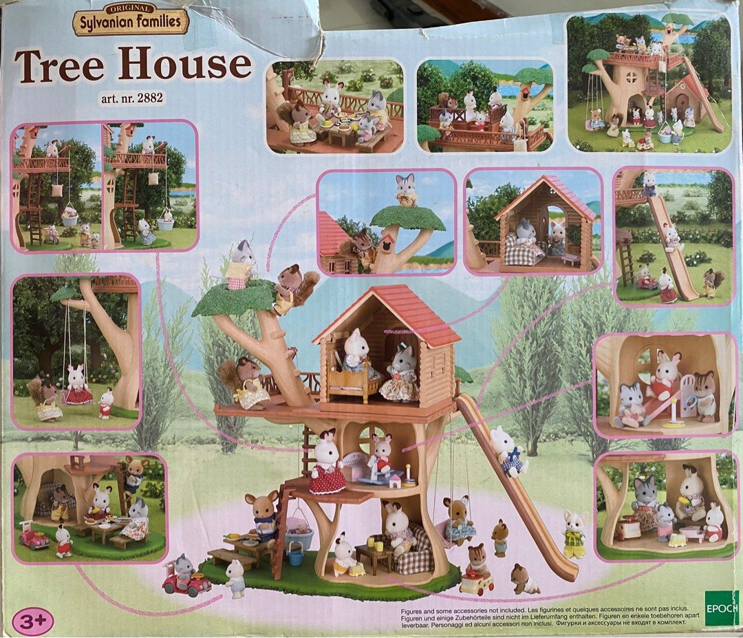 Sylvanian Families Tree House, Hobbies & Toys, Toys & Games on Carousell