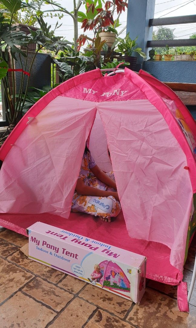 TENT Little pony outdoor/indoor, Hobbies & Toys, Toys & Games on Carousell