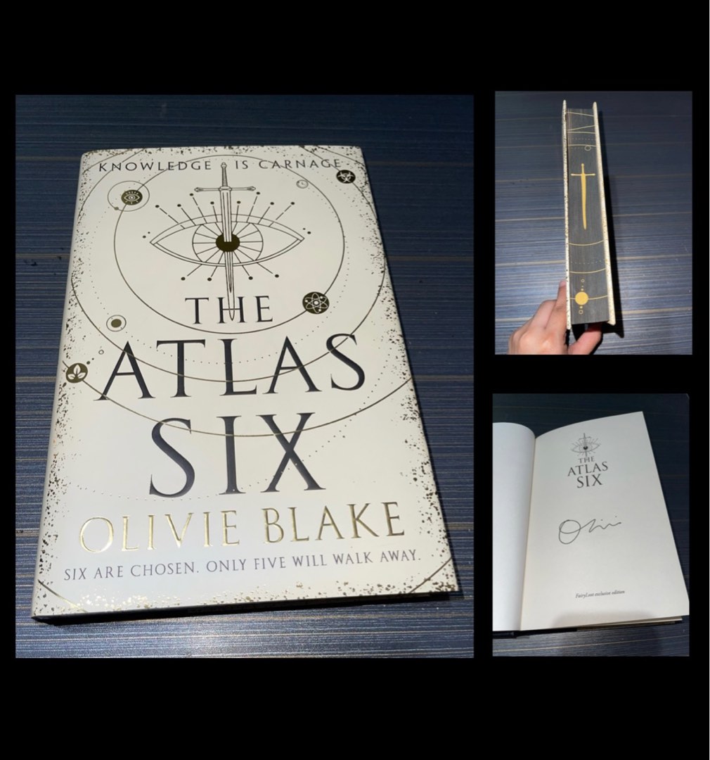 The Atlas Six (FAIRYLOOT Exclusive Signed Edition) Olivie Blake ...