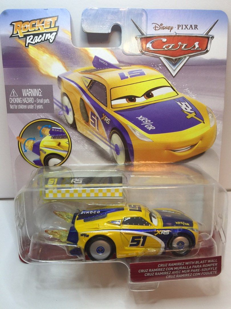 The cars rocket racing 反斗車王 whole set, 興趣及遊戲, 玩具 & 遊戲類 - Carousell
