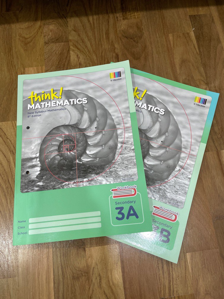think!Mathematics 3A/B WB, Hobbies & Toys, Books & Magazines, Textbooks on Carousell
