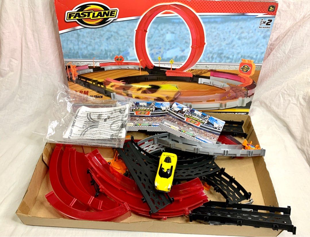 Toy, Fastlane High Speed Loop Track Playset, Hobbies & Toys, Toys ...