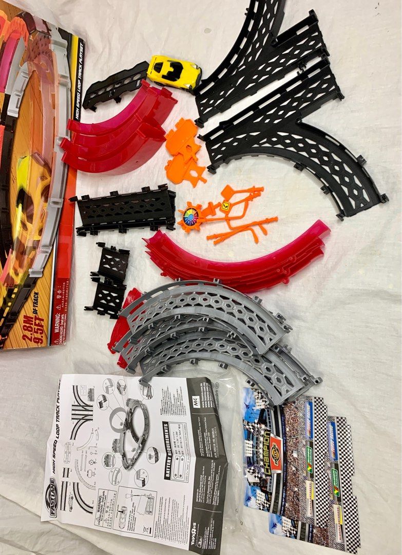 Toy, Fastlane High Speed Loop Track Playset, Hobbies & Toys, Toys ...