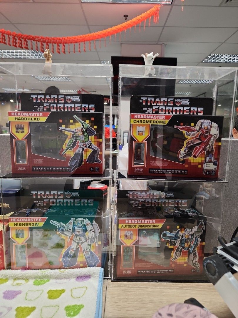 transformer head master - all 7 characters, Hobbies & Toys, Toys ...