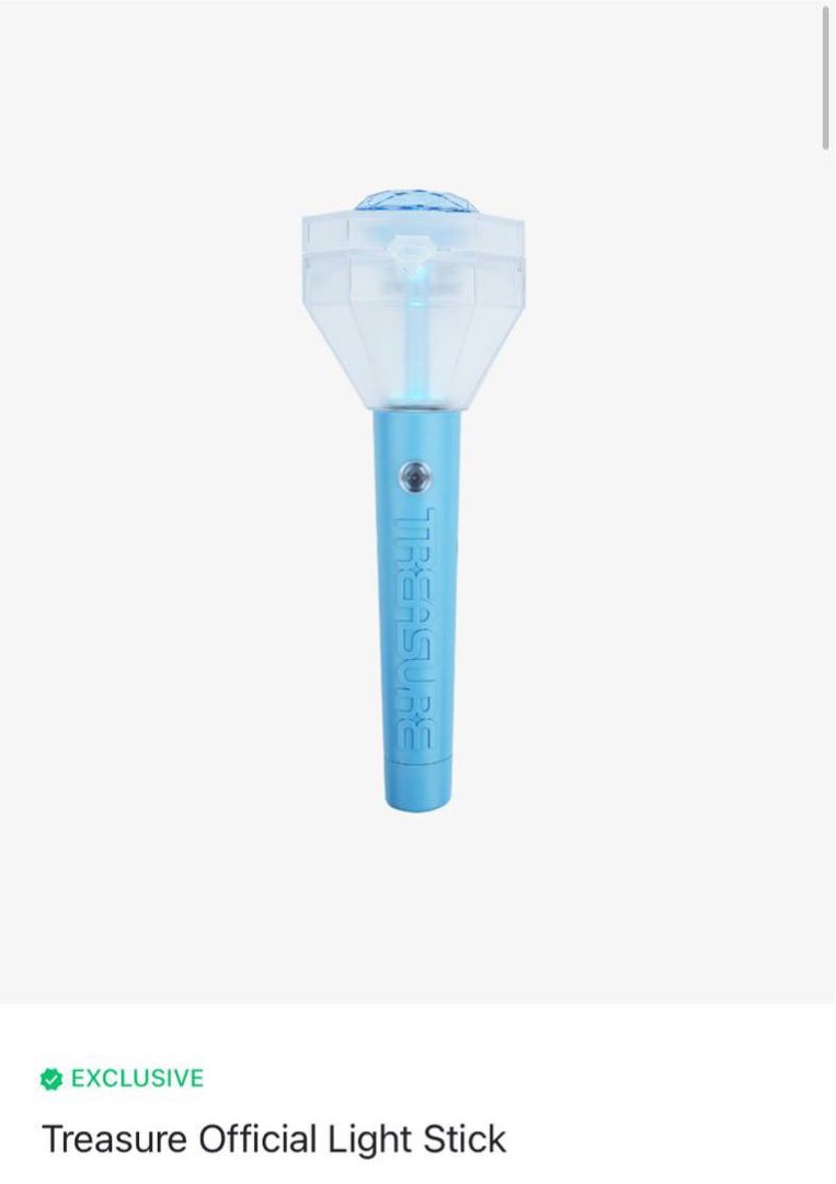 Treasure lightstick, Hobbies & Toys, Memorabilia & Collectibles, K-Wave ...