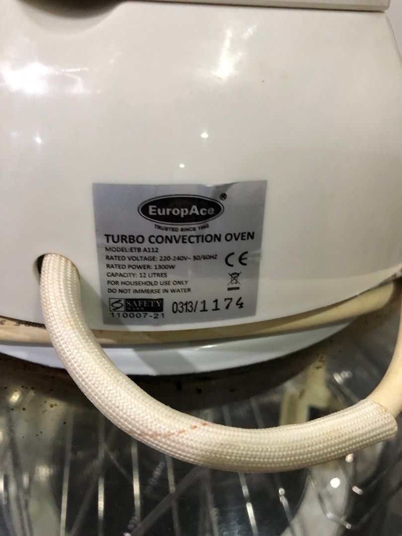 Turbo Broiler (turbo convention oven), TV & Home Appliances, Kitchen ...