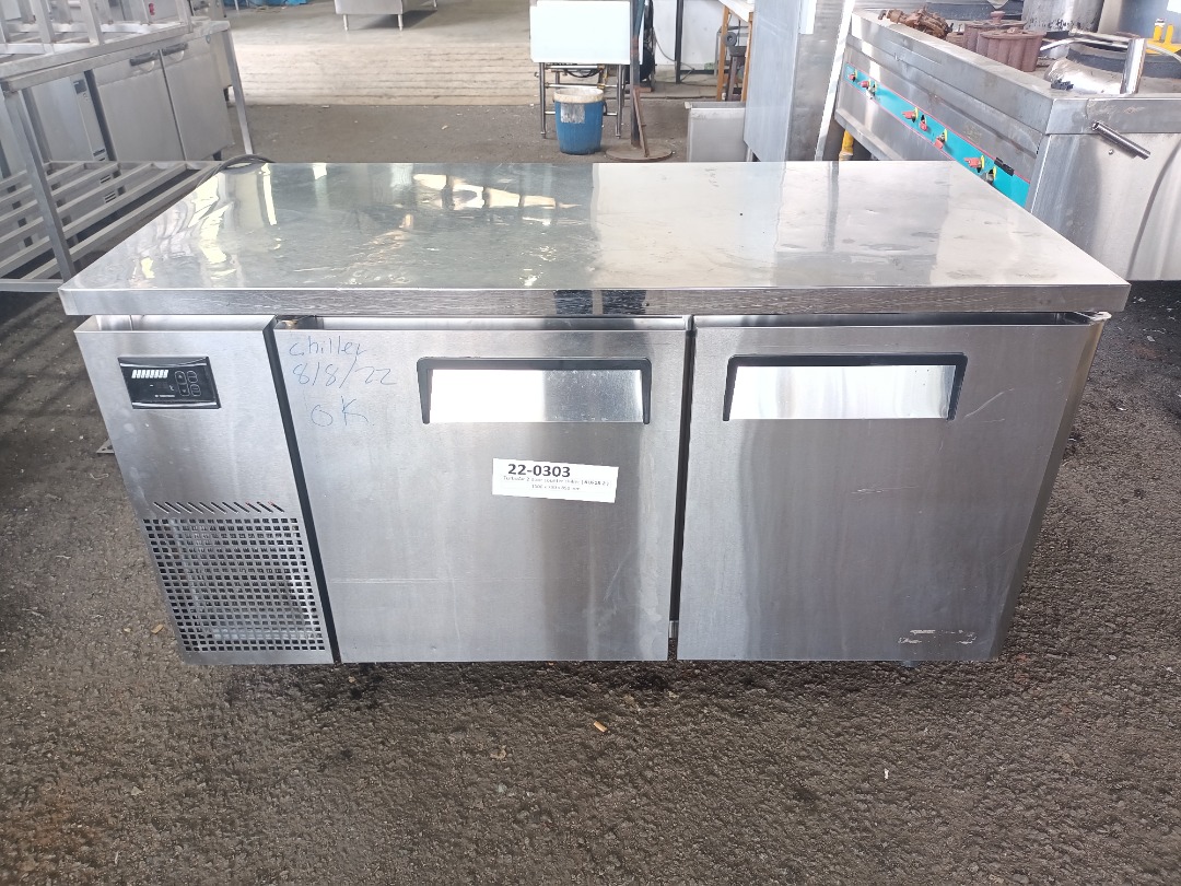 TurboAir 2 door counter chiller, TV & Home Appliances, Kitchen ...