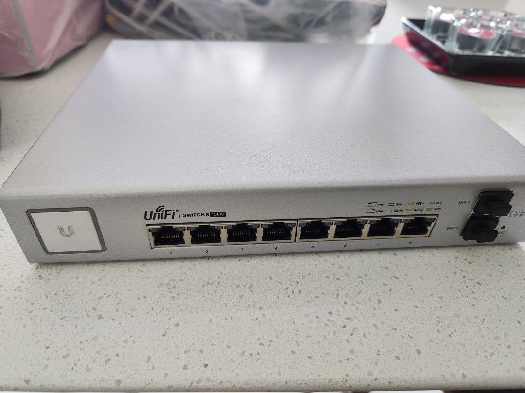 Unifi 8 port managed Switch, Computers & Tech, Office & Business ...
