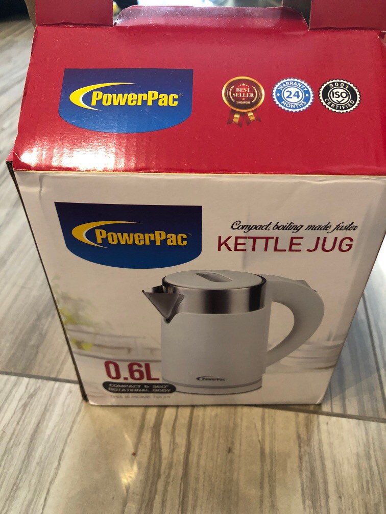 Use Twice PowerPac Kettle Jug, TV & Home Appliances, Kitchen Appliances ...