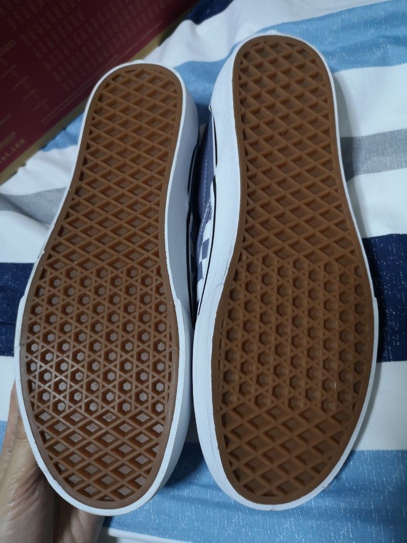 Vans Blue Granite/True White Unisex, Men's Fashion, Footwear, Sneakers ...
