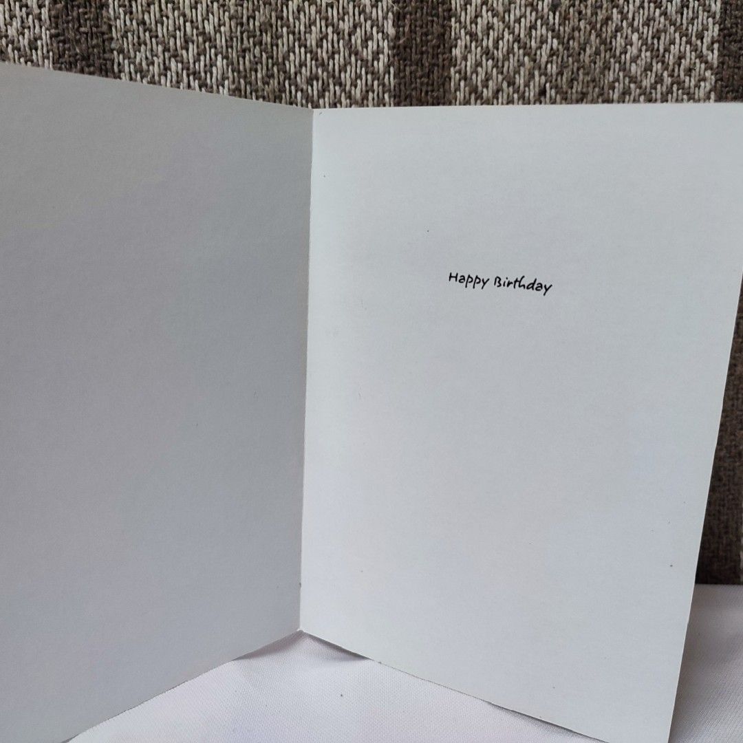 Vintage Birthday Greeting Card (dated 1988), Hobbies & Toys, Stationary ...