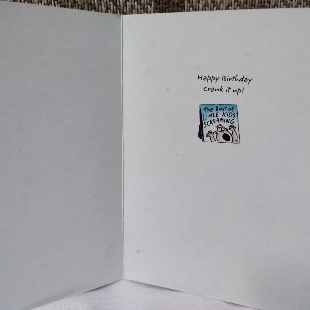 Vintage Birthday Greeting Card (dated 1993), Hobbies & Toys ...