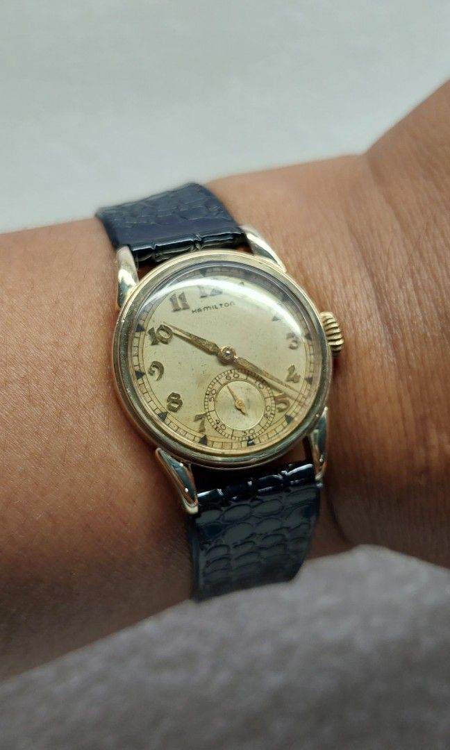 Vintage HAMILTON Endicott Wristwatch 1940, Men's Fashion, Watches ...
