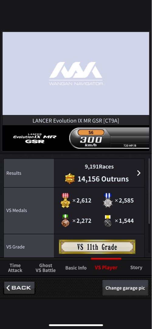 Wangan Midnight Maximum Tune 6RR 11th Grade Evo9, Video Gaming, Gaming ...