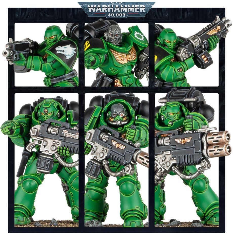 Warhammer 40000: Salamanders Warforged Strike Force, Hobbies & Toys ...