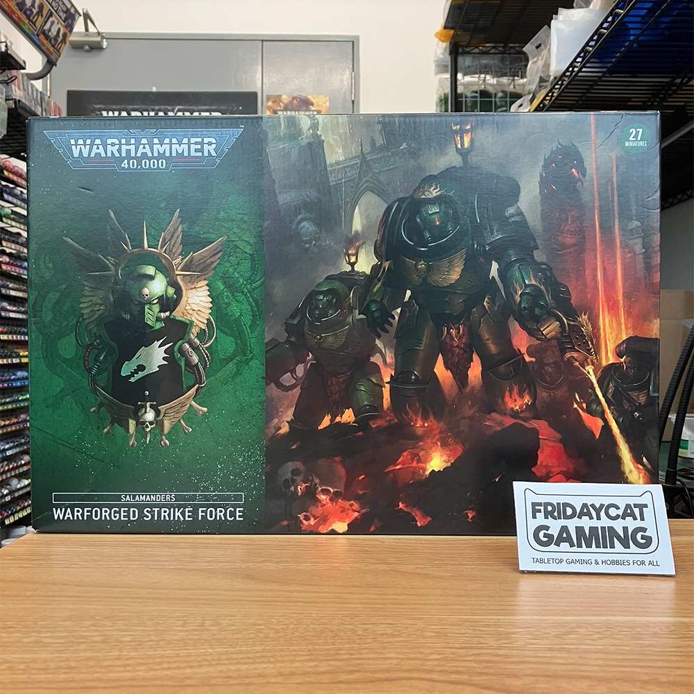 Warhammer 40000: Salamanders Warforged Strike Force, Hobbies & Toys ...