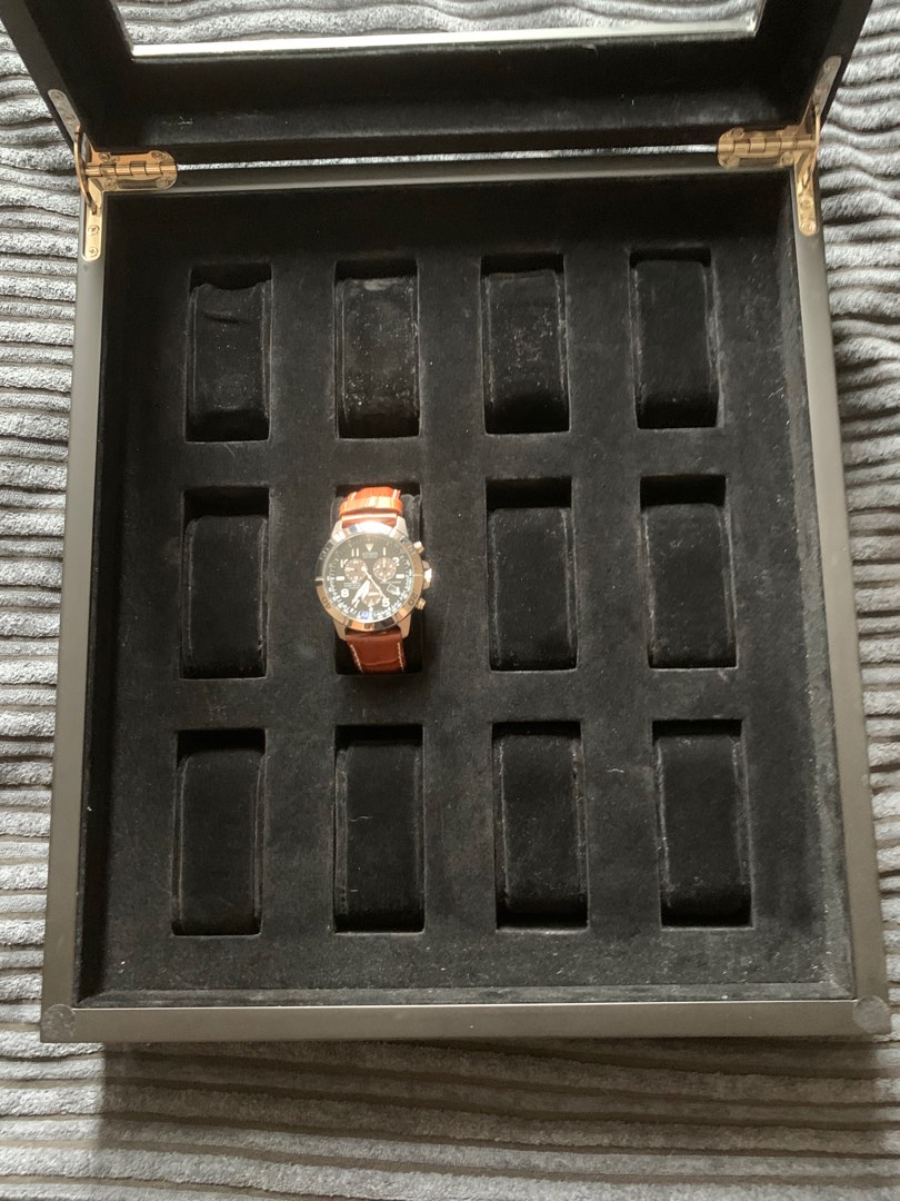 Watch Collection Display Case, Men's Fashion, Watches & Accessories ...