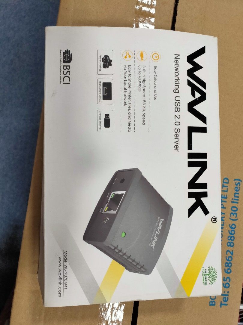 Wavelink Networking Usb Server Computers And Tech Parts And Accessories Networking On Carousell