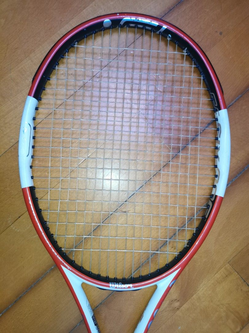 Wilson Ncode Six One Team tennis racket, 運動產品, 運動與體育, 運動與體育 - 球拍和球類運動 ...