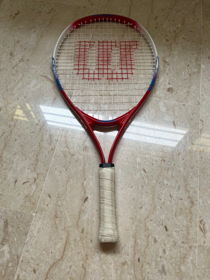 Wilson US Open Junior Tennis Racket - 23 inch, grip 3 5/8, Sports ...