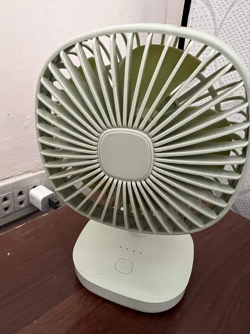 Wireless Chargeable Mini Fan, Furniture & Home Living, Lighting & Fans ...