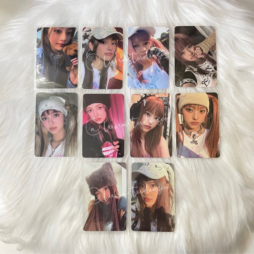 WTS LFB NewJeans Omg Weverse Photocards SET B Message Cards Pcs Nwjns Hanni Minji Haerin ...