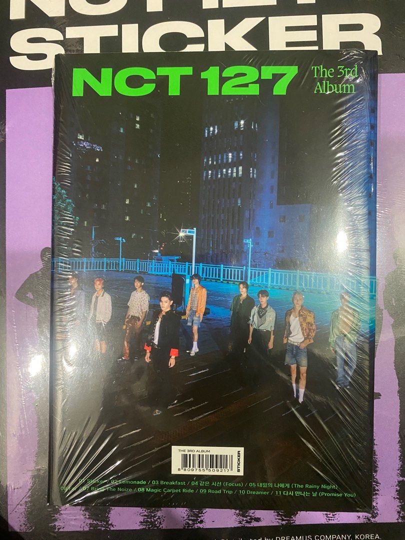 WTS NCT 127 Sticker Seoul City Version Album, Hobbies & Toys ...