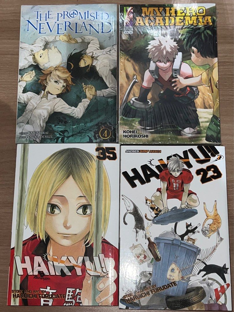 wtt wts tpn mha haikyuu manga, Hobbies & Toys, Books & Magazines ...