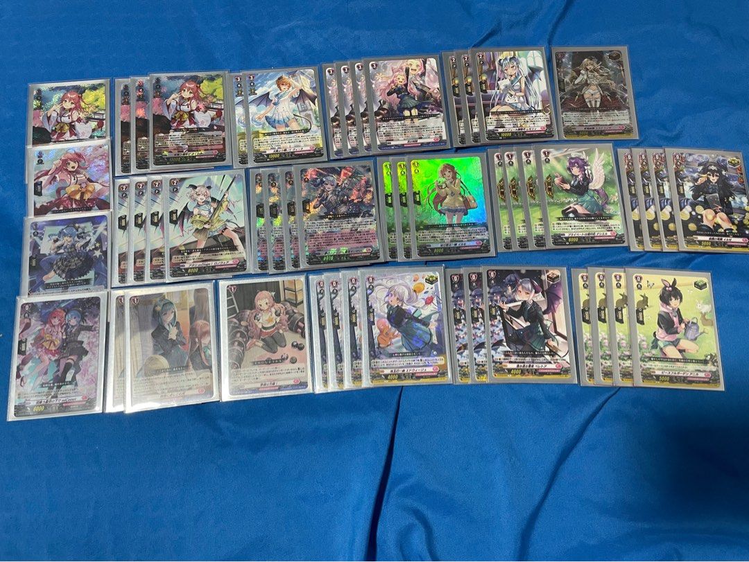 Vanguard Michu Lyrical Monasterio D series overdress deck with hololive ...