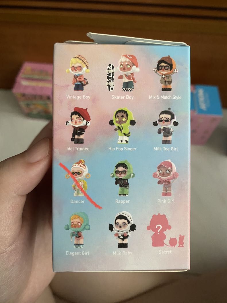 WTS/WTT POPMART DIMOO HACIPUPU SKULLPANDA SWEET BEAN BUMPER CAR ...