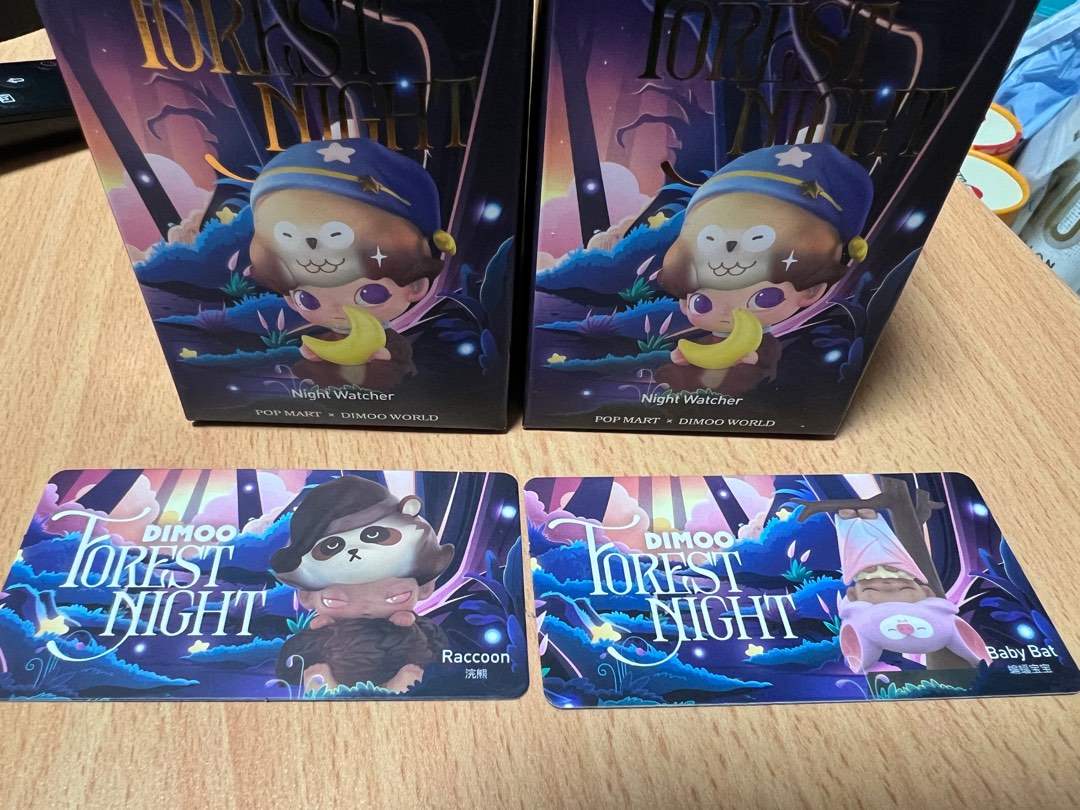 WTT Popmart Dimoo Forest Night, Hobbies & Toys, Toys & Games on Carousell